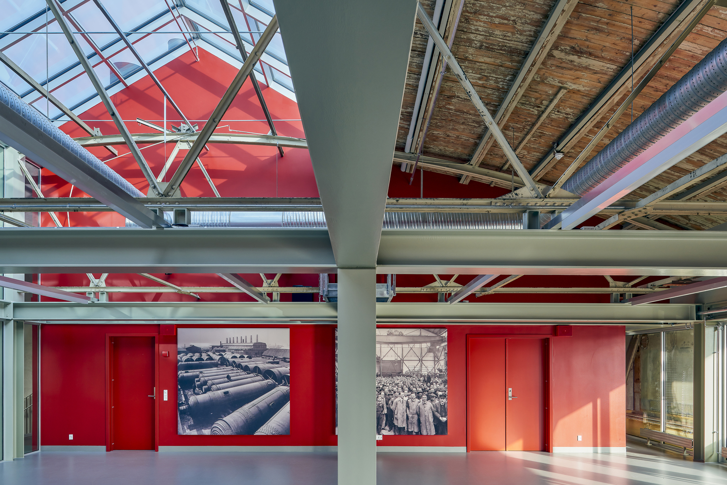 Gallery of Valby Machinery Halls: Montagehallen / C.F. Møller - 4