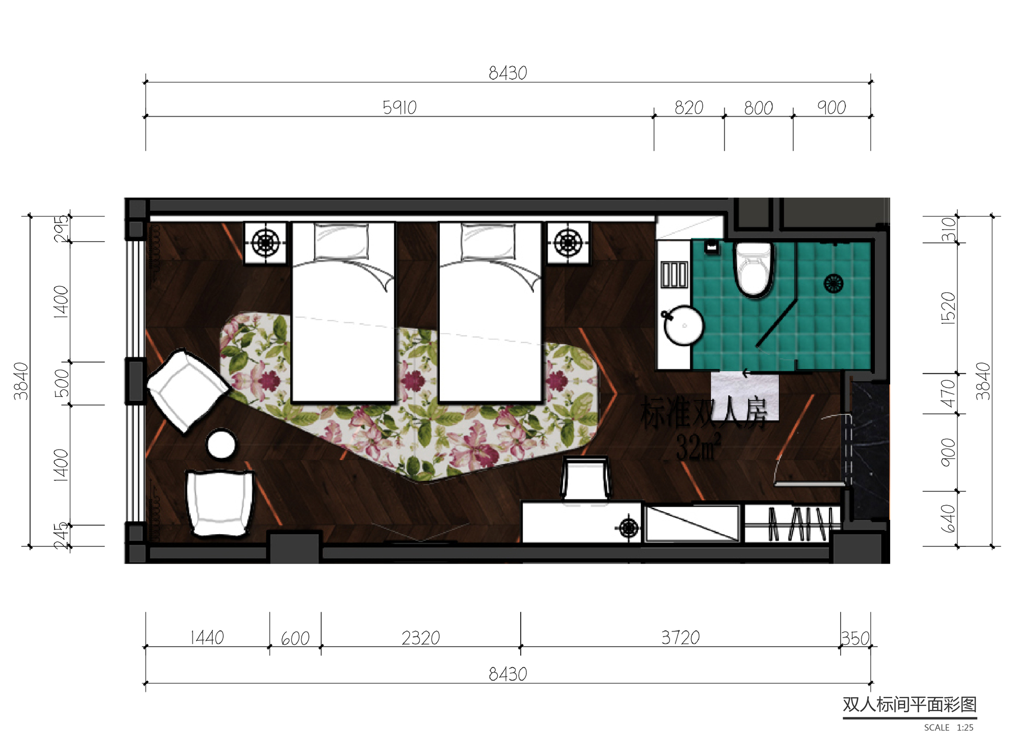 Hotel Room Dimensions And Plans