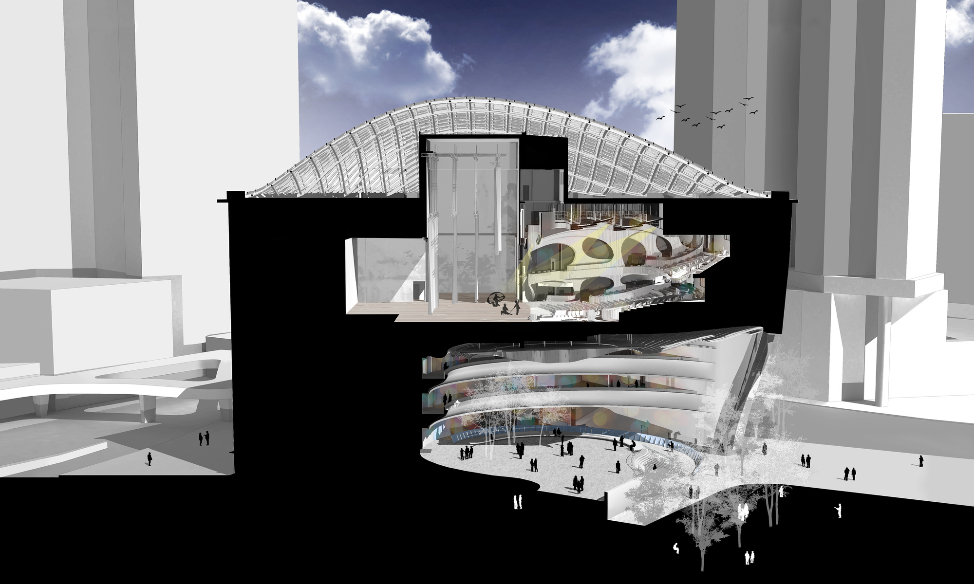 Gallery of Xiqu Centre / Revery Architecture + RLP - 48