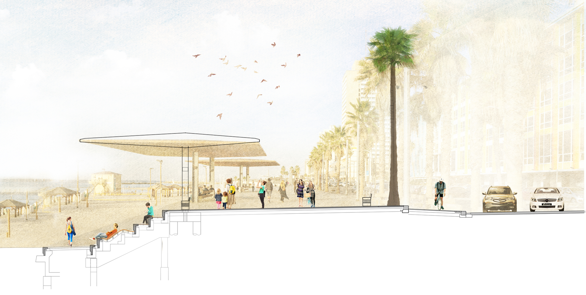 Gallery of Tel Aviv's Central Promenade Renewal / Mayslits Kassif ...