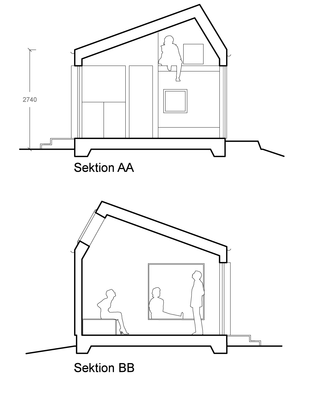 Gallery of Monochrome House / Lookofsky Architecture - 19