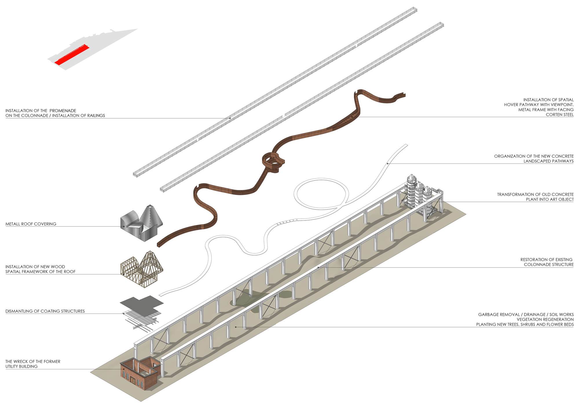 画廊 Modul 公布莫斯科郊外工业工厂改造方案 10