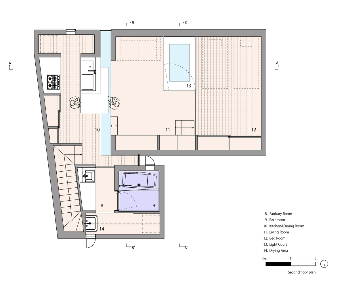 Gallery of House in Toyonaka / FujiwaraMuro Architects - 22