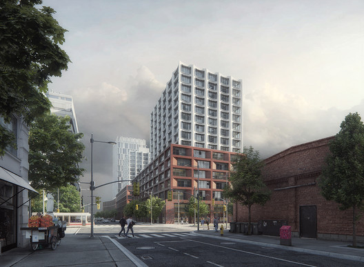 COBE Designs Affordable Housing Project for Downtown Toronto | ArchDaily