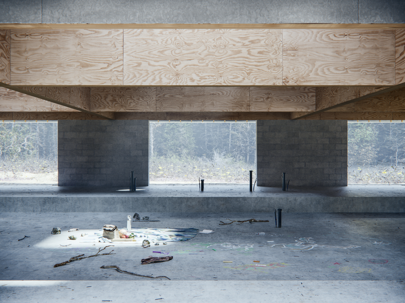 Gallery of WOJR Explores Symmetry in House of the Woodland - 1