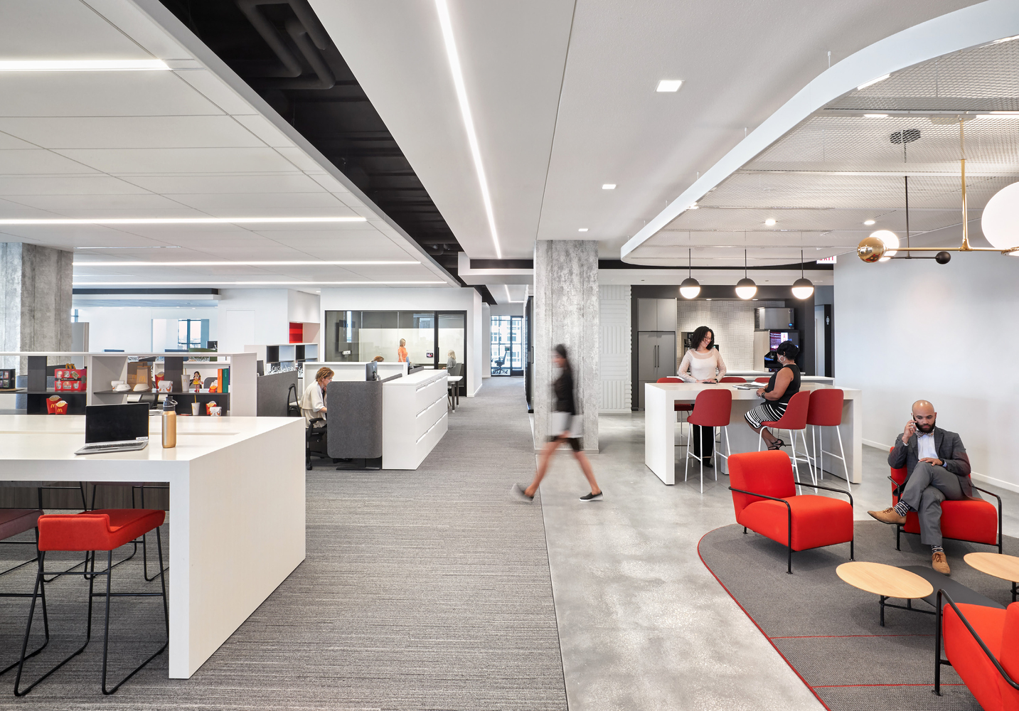 Gallery of McDonald’s HQ Workplace / Studio O+A + IA Interior ...