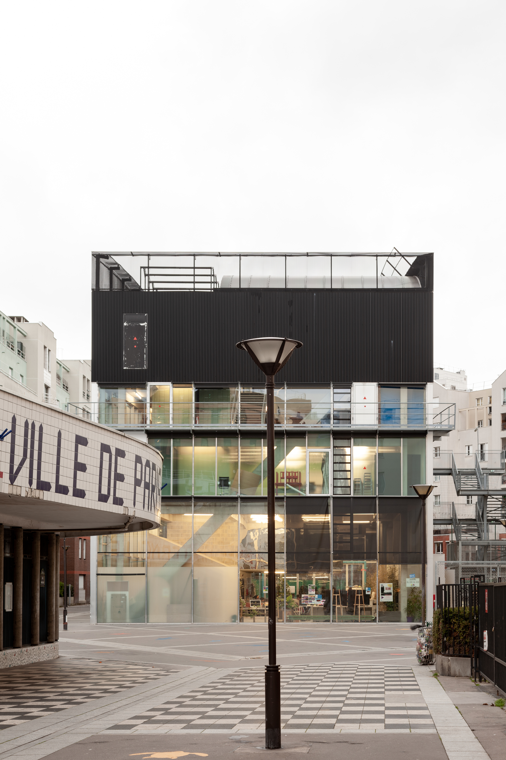 Gallery of Paris Sports Center Photographed Through the Lens of ...