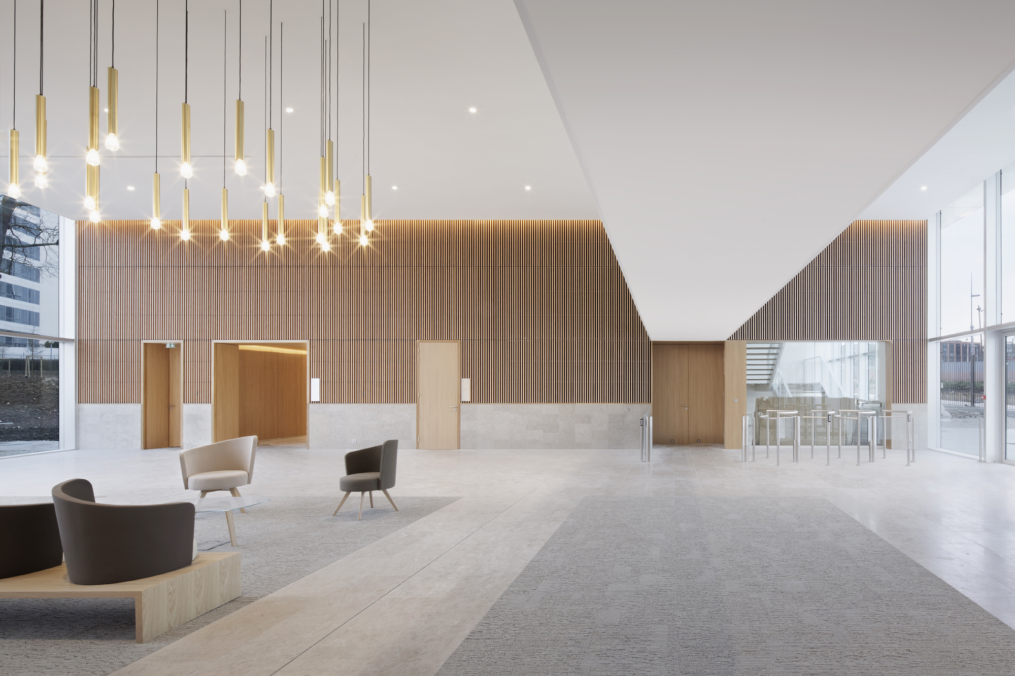 Gallery of Casden Banque Populaire headquarters / COSA Colboc Sachet ...