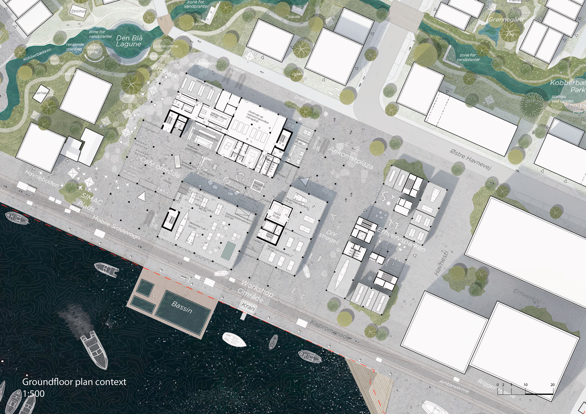 画廊 C.F. Møller + EFFEKT 合作，赢丹麦海事学院设计竞赛 - 8