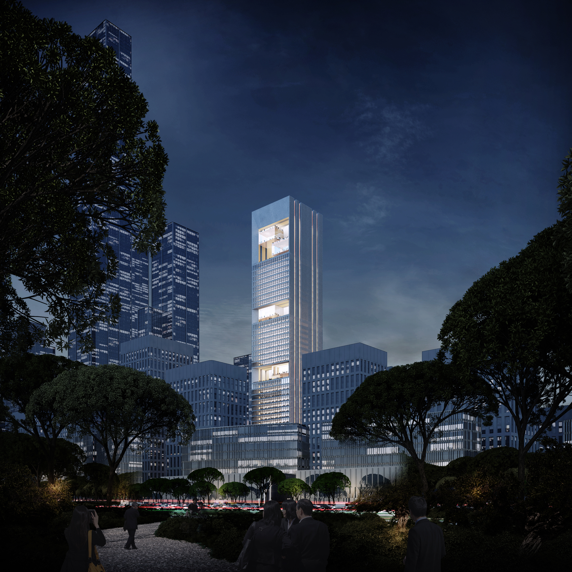 Gallery of GMP Wins Competition for Shenzhen Bay "Culture Tower" - 5