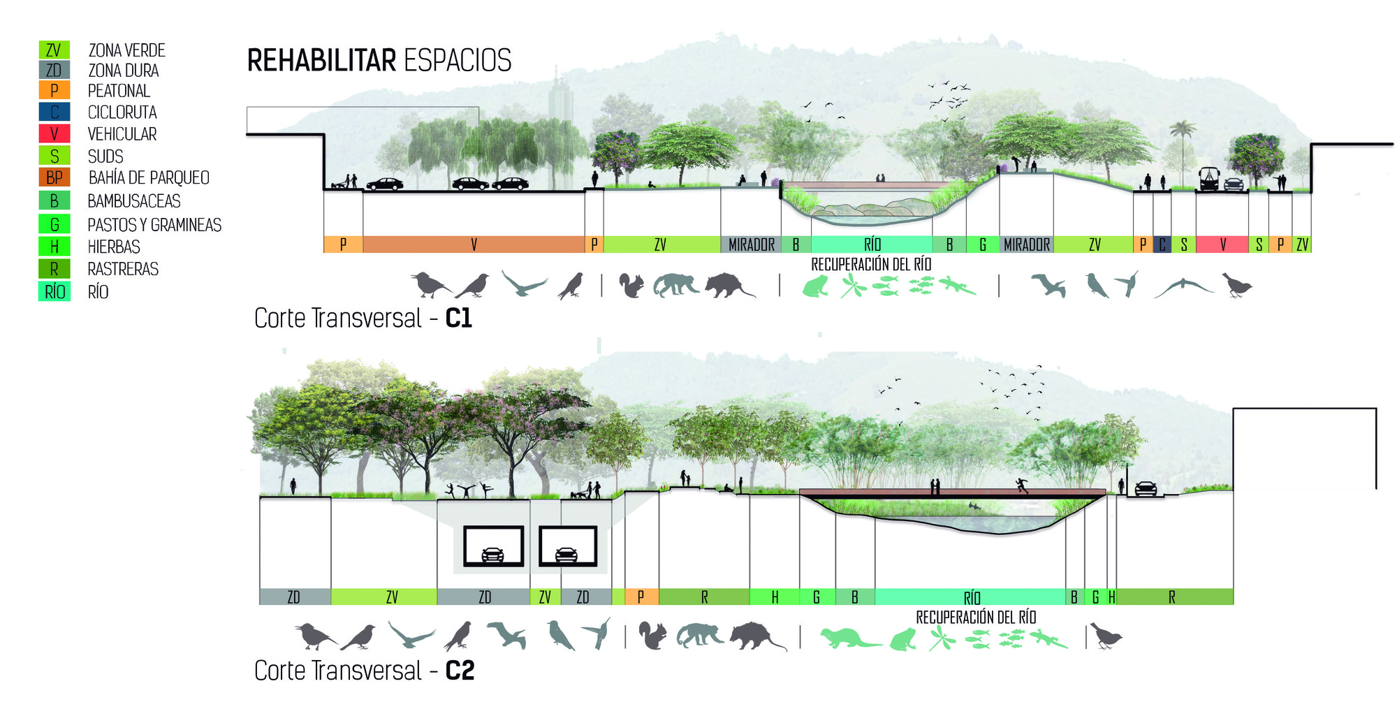 Galería de Conoce el proyecto ganador para el corredor ambiental urbano ...