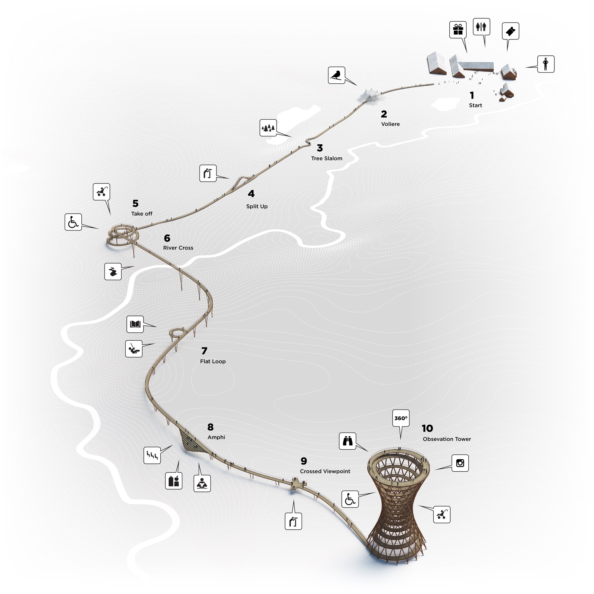 Gallery of Camp Adventure Observation Tower / EFFEKT - 29