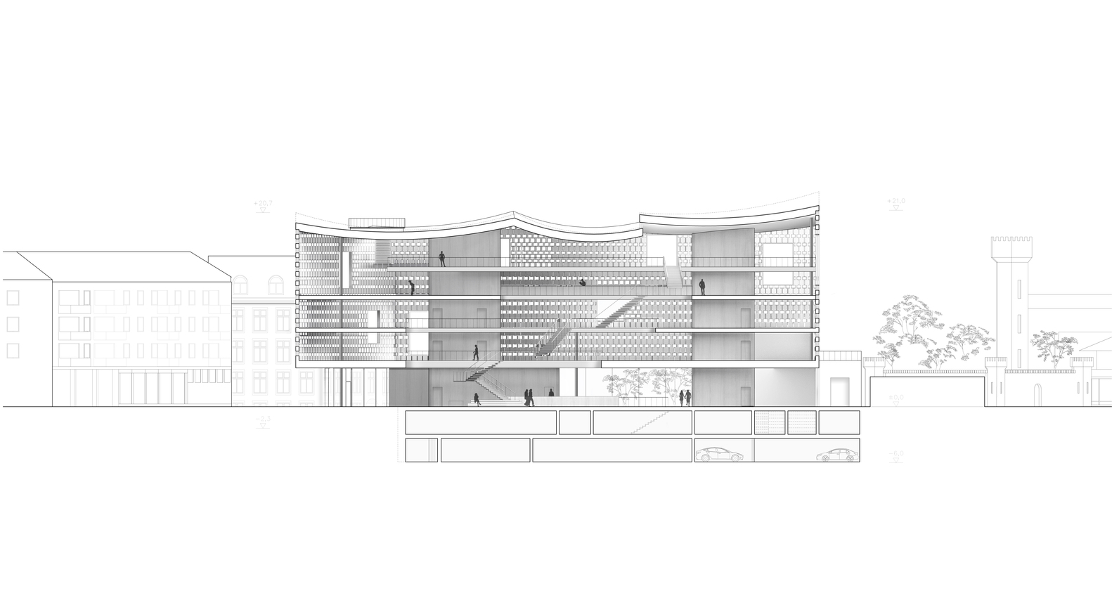 Gallery of Dorte Mandrup Designs Swedish Culture House in Karlskrona - 20