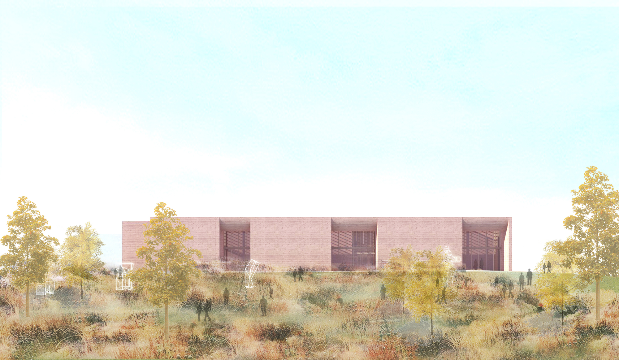 Gallery of MORE Architecture Designs Village-Inspired Art Museum Ginkgo ...