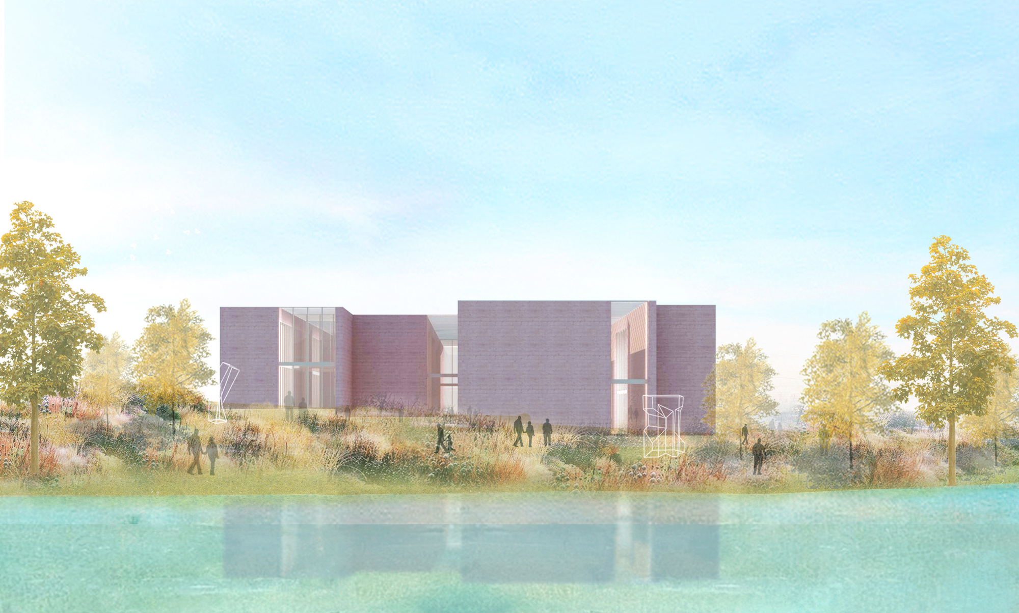 Gallery of MORE Architecture Designs Village-Inspired Art Museum Ginkgo ...