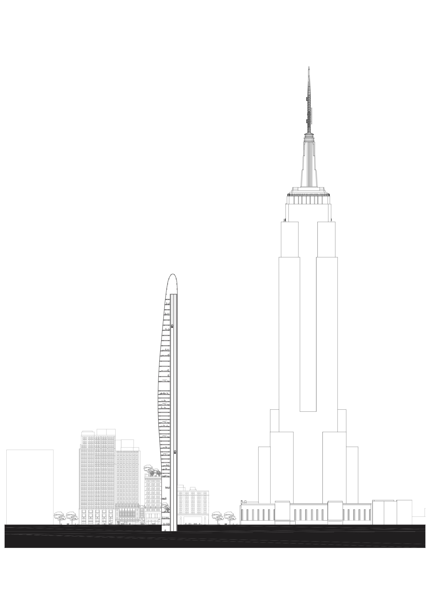 Gallery of MAD Designs Slender Skyscraper to Soften New York City's ...