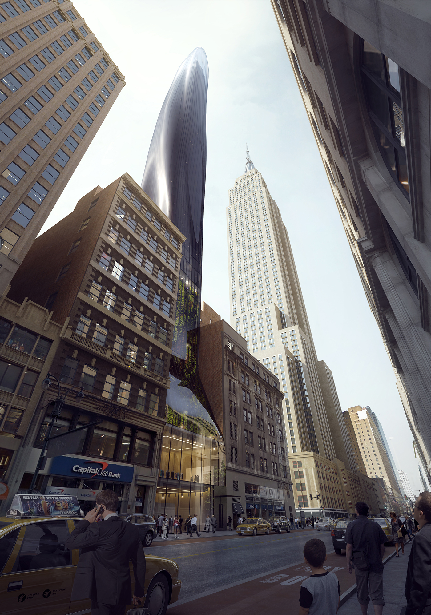 Gallery of MAD Designs Slender Skyscraper to Soften New York City's ...