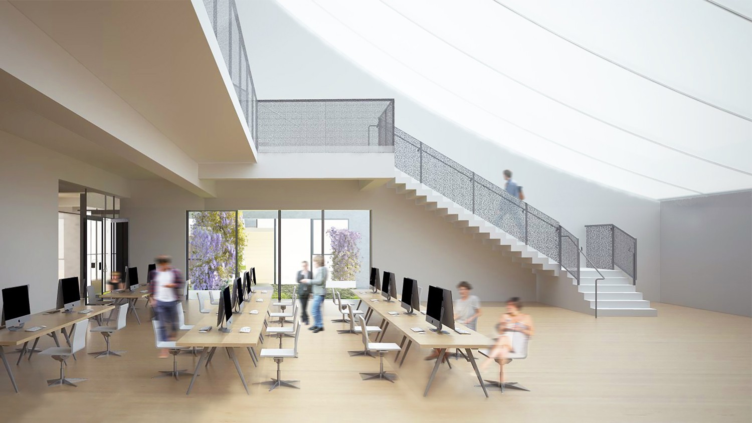 Gallery of Steven Holl Unveils Curved Mixed-Use CIFI Building in ...