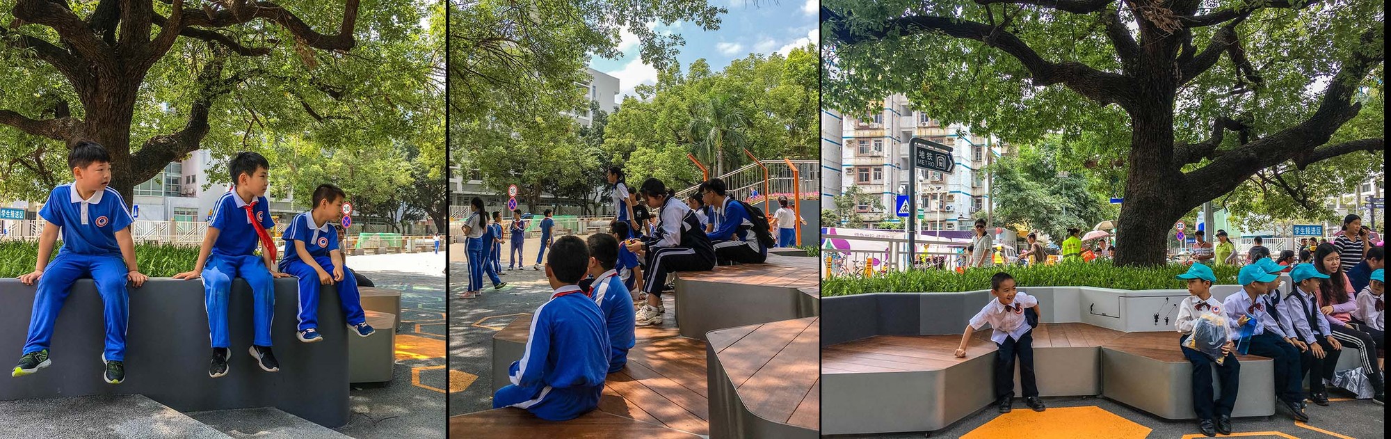 Gallery of Time Story, Shekou School Square Landscape Design / ZIZU ...