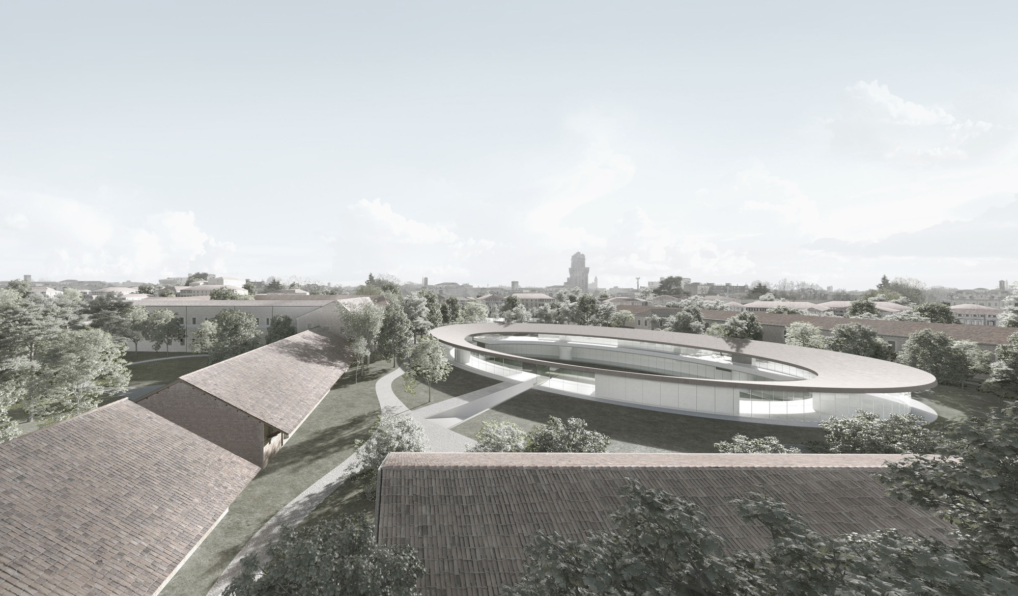 Gallery of David Chipperfield Architects to Design Elliptical Campus ...