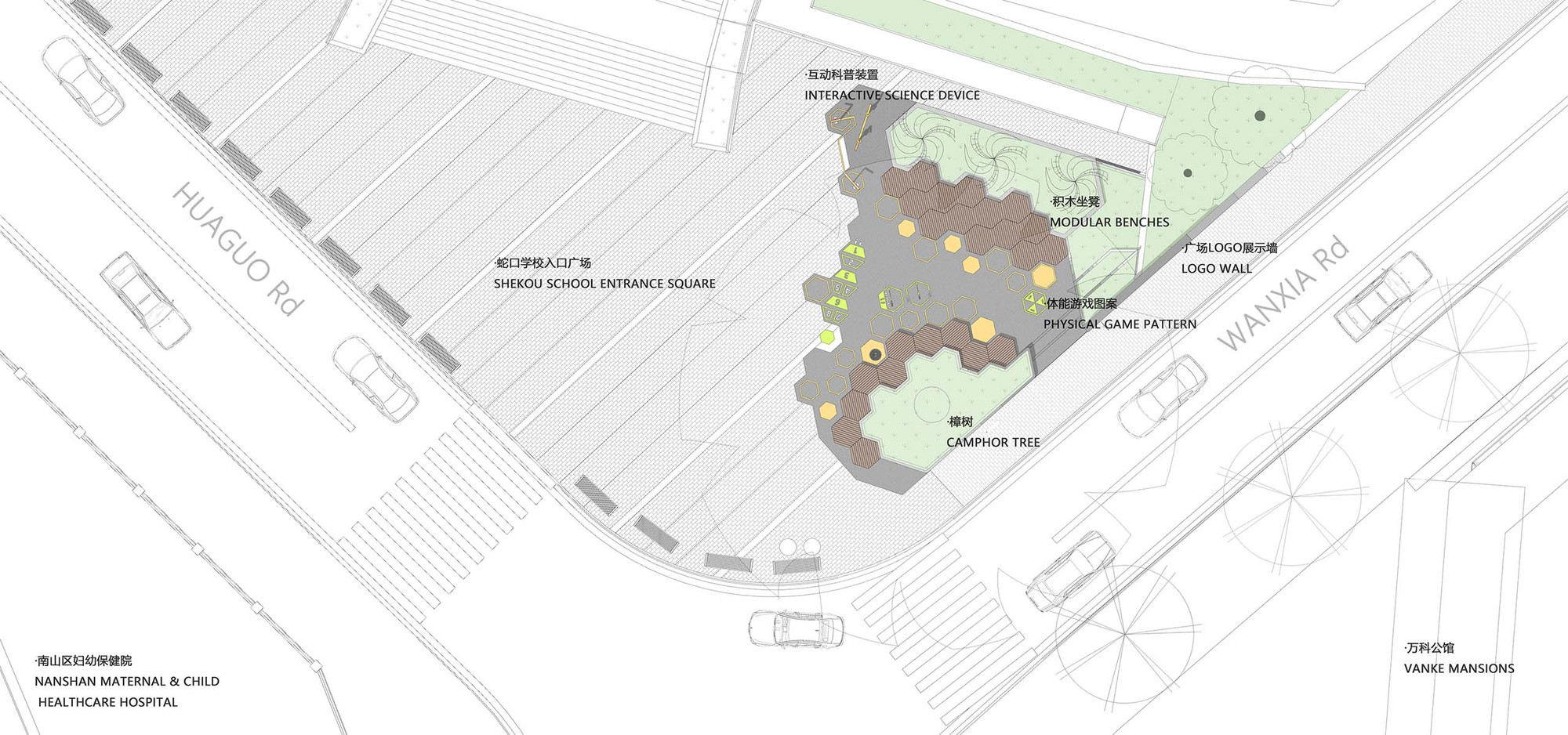 Gallery of Time Story, Shekou School Square Landscape Design / ZIZU ...