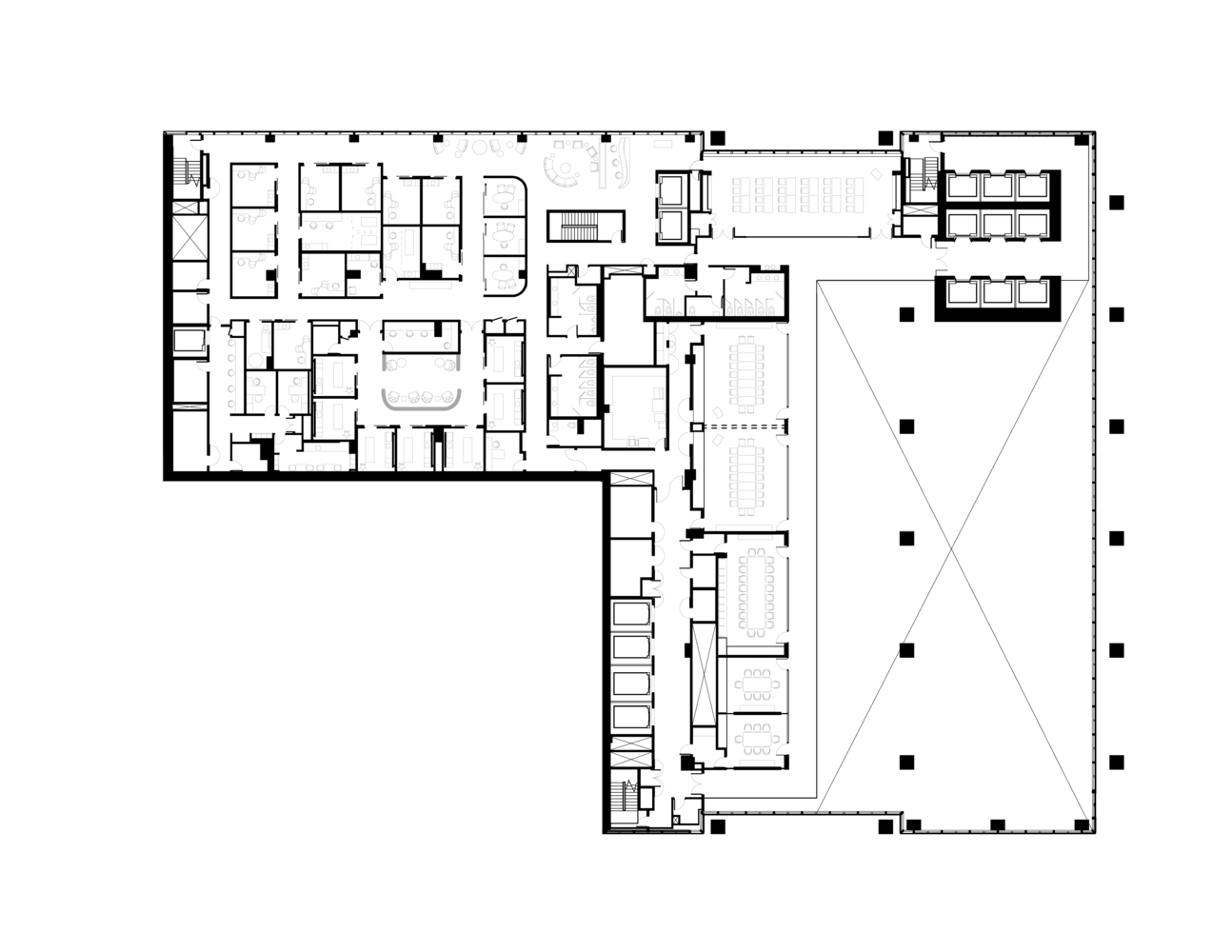 Galeria de David H. Koch Center / HOK + Ballinger + Pei Cobb Freed ...
