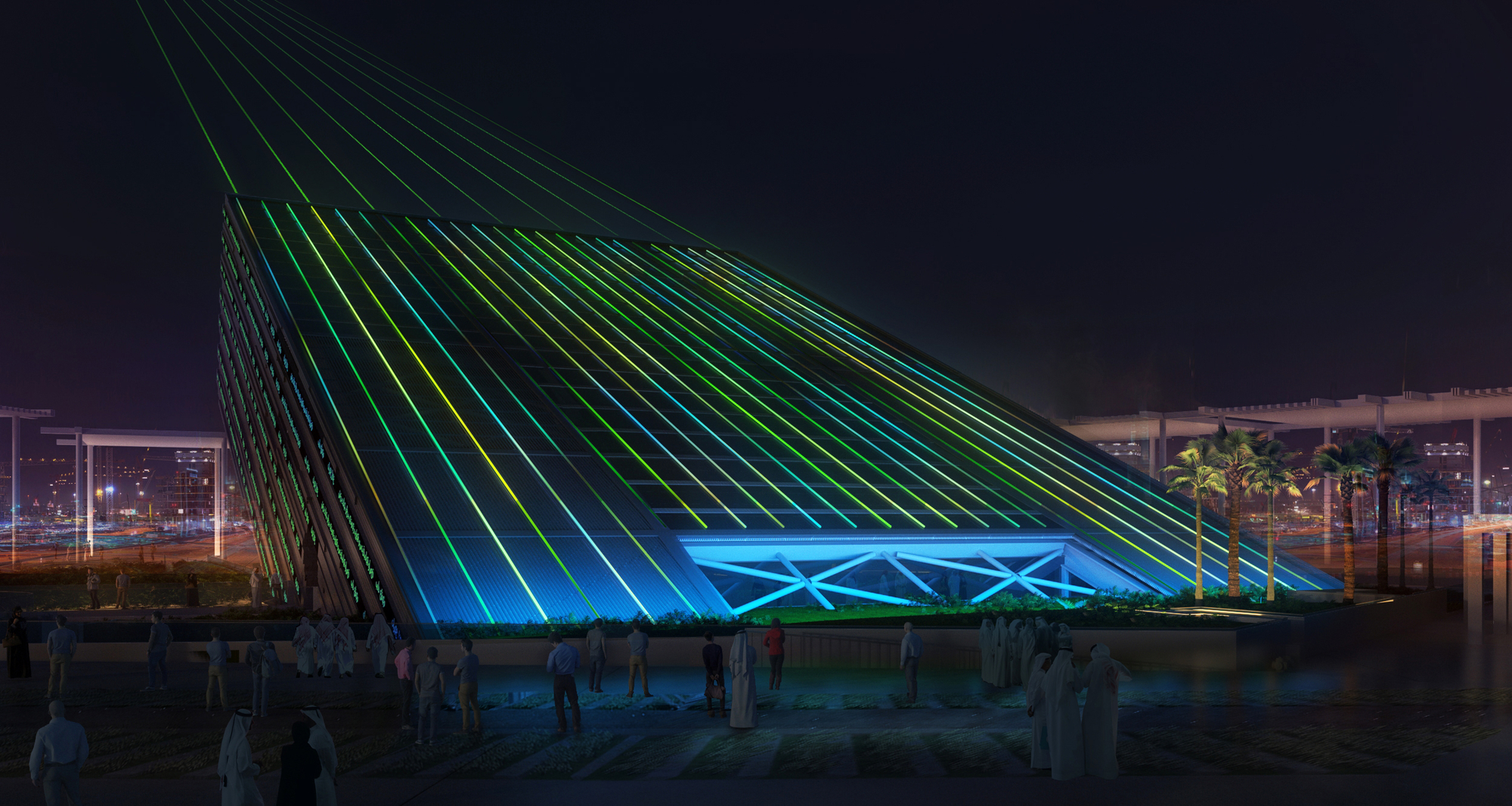Gallery of Saudi Arabia Unveils Massive "Window to the Future" for Expo ...