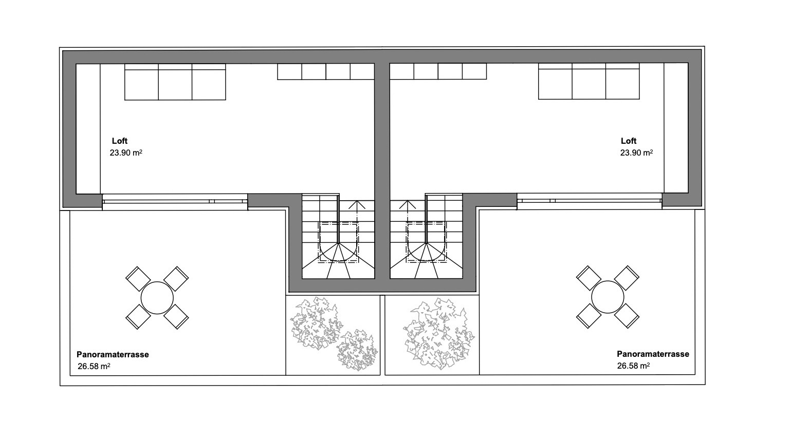 Gallery of Semi Detached House on a Hillside / MWArchitekten - 17