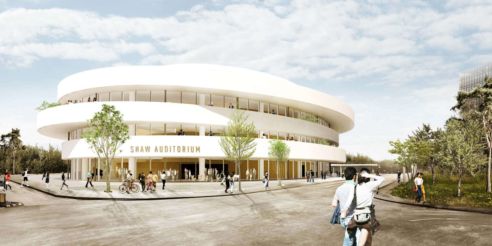 Gallery of Henning Larsen Designs Elliptical Auditorium for Hong Kong ...