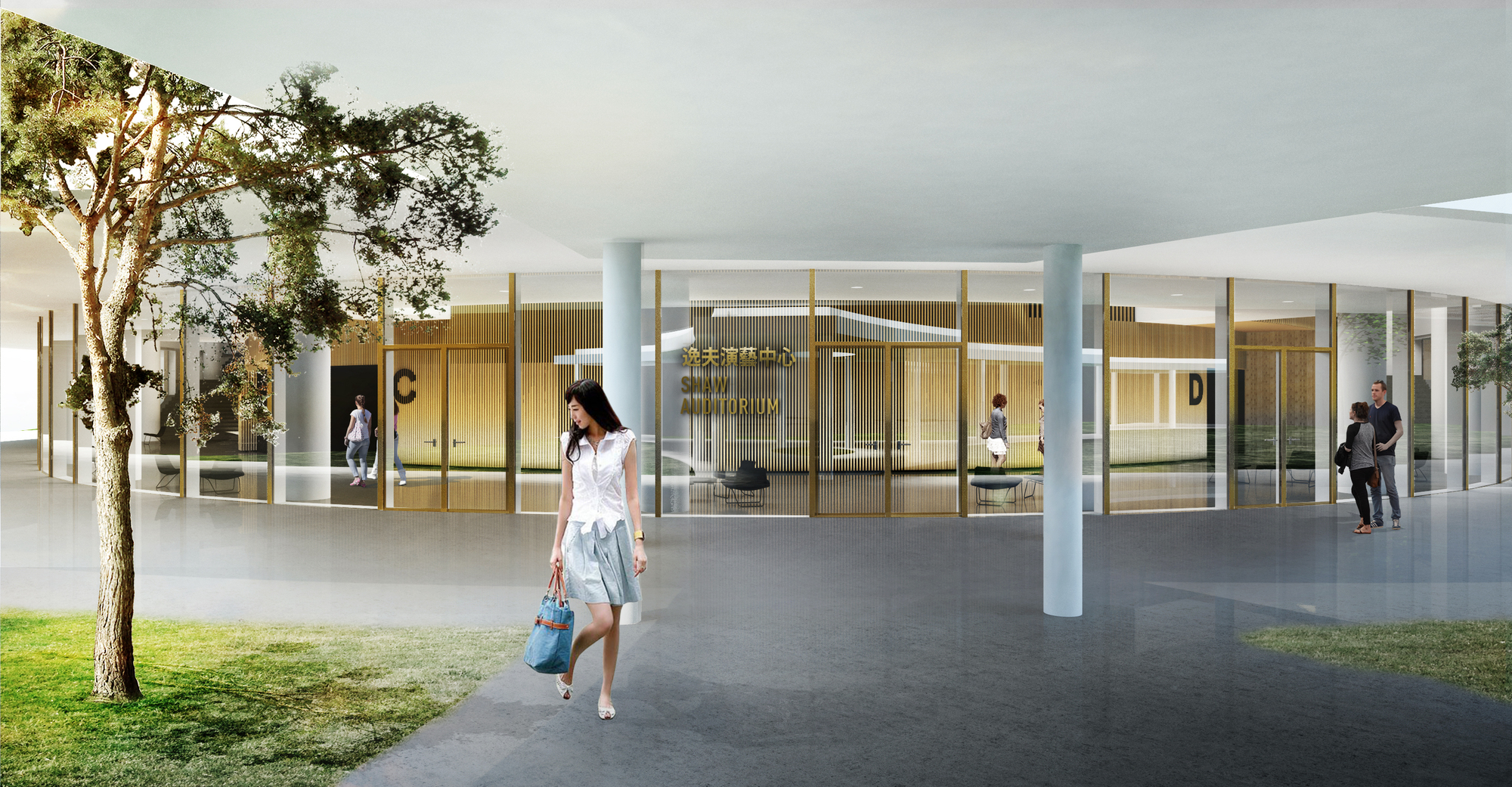 Gallery of Henning Larsen Designs Elliptical Auditorium for Hong Kong ...
