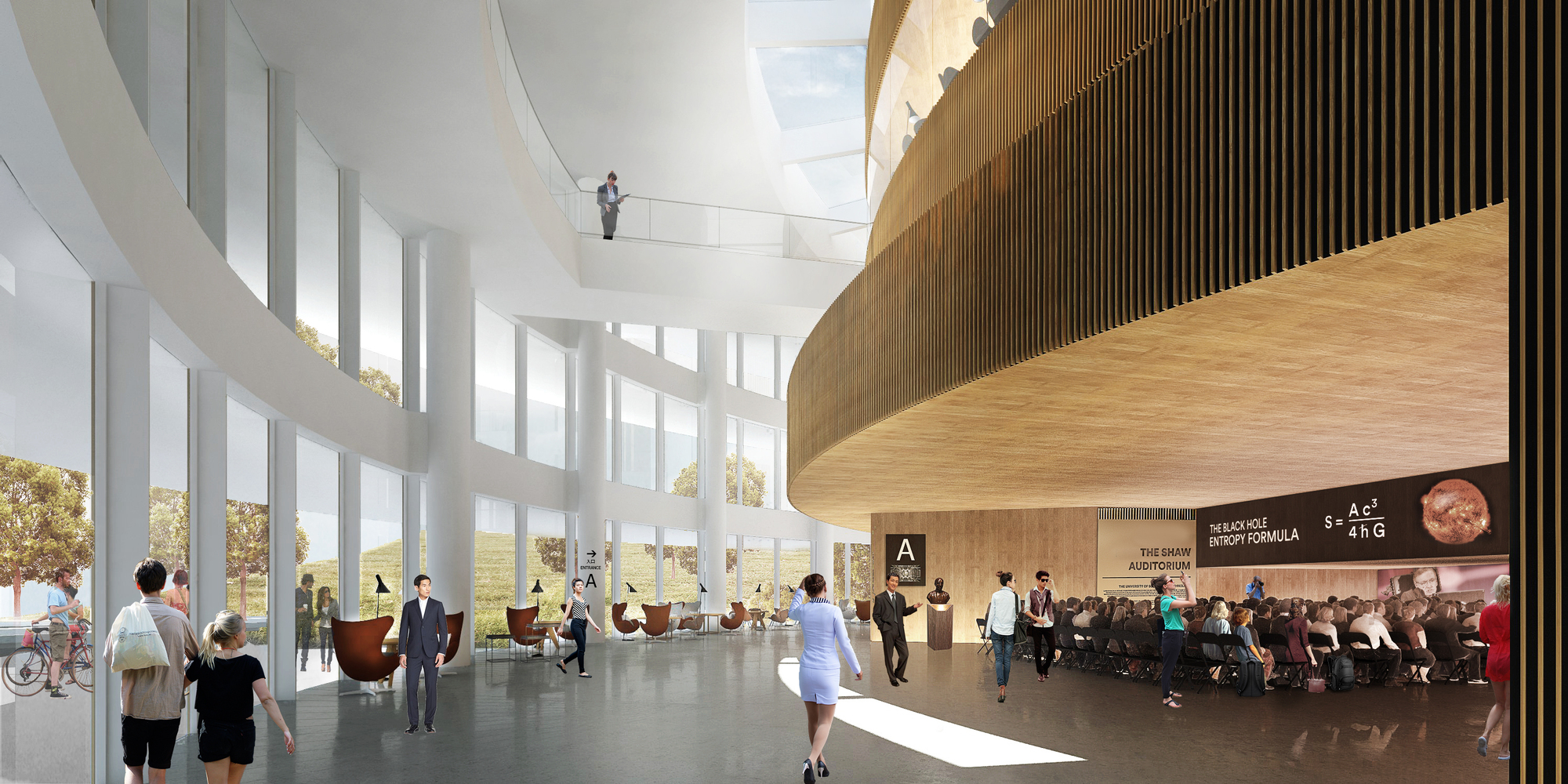 Gallery of Henning Larsen Designs Elliptical Auditorium for Hong Kong ...
