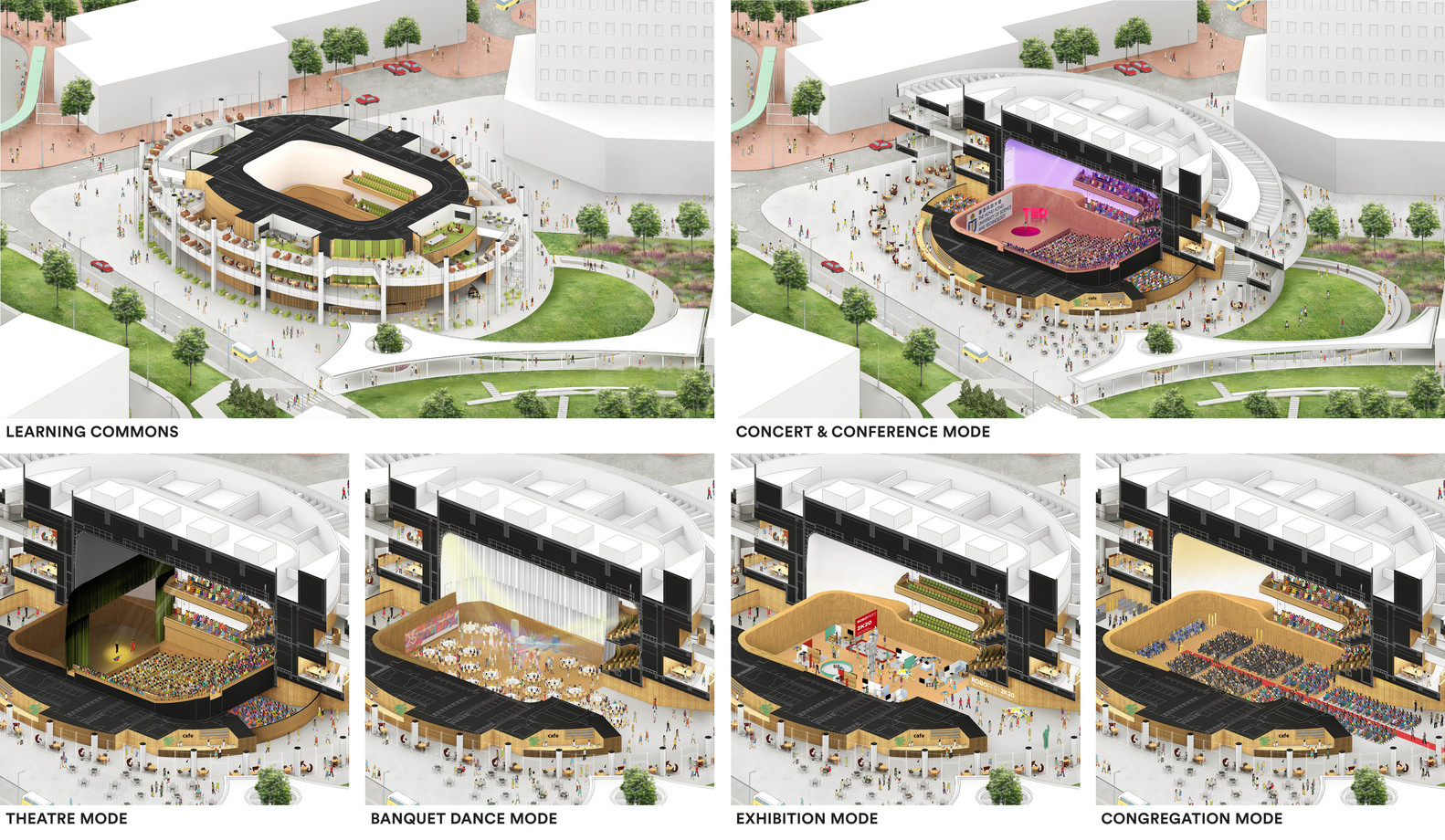 Gallery of Henning Larsen Designs Elliptical Auditorium for Hong Kong ...