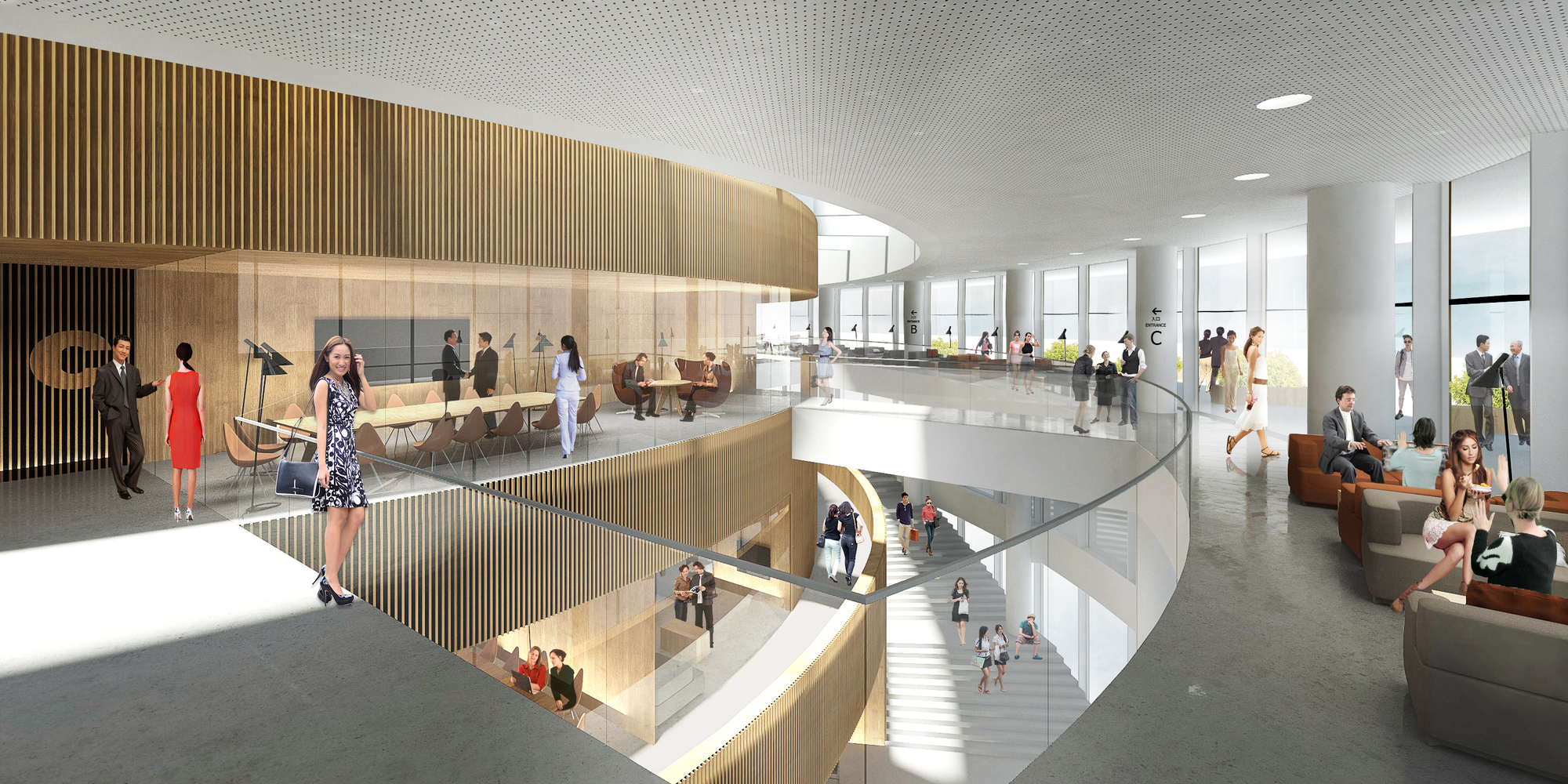 Gallery of Henning Larsen Designs Elliptical Auditorium for Hong Kong ...