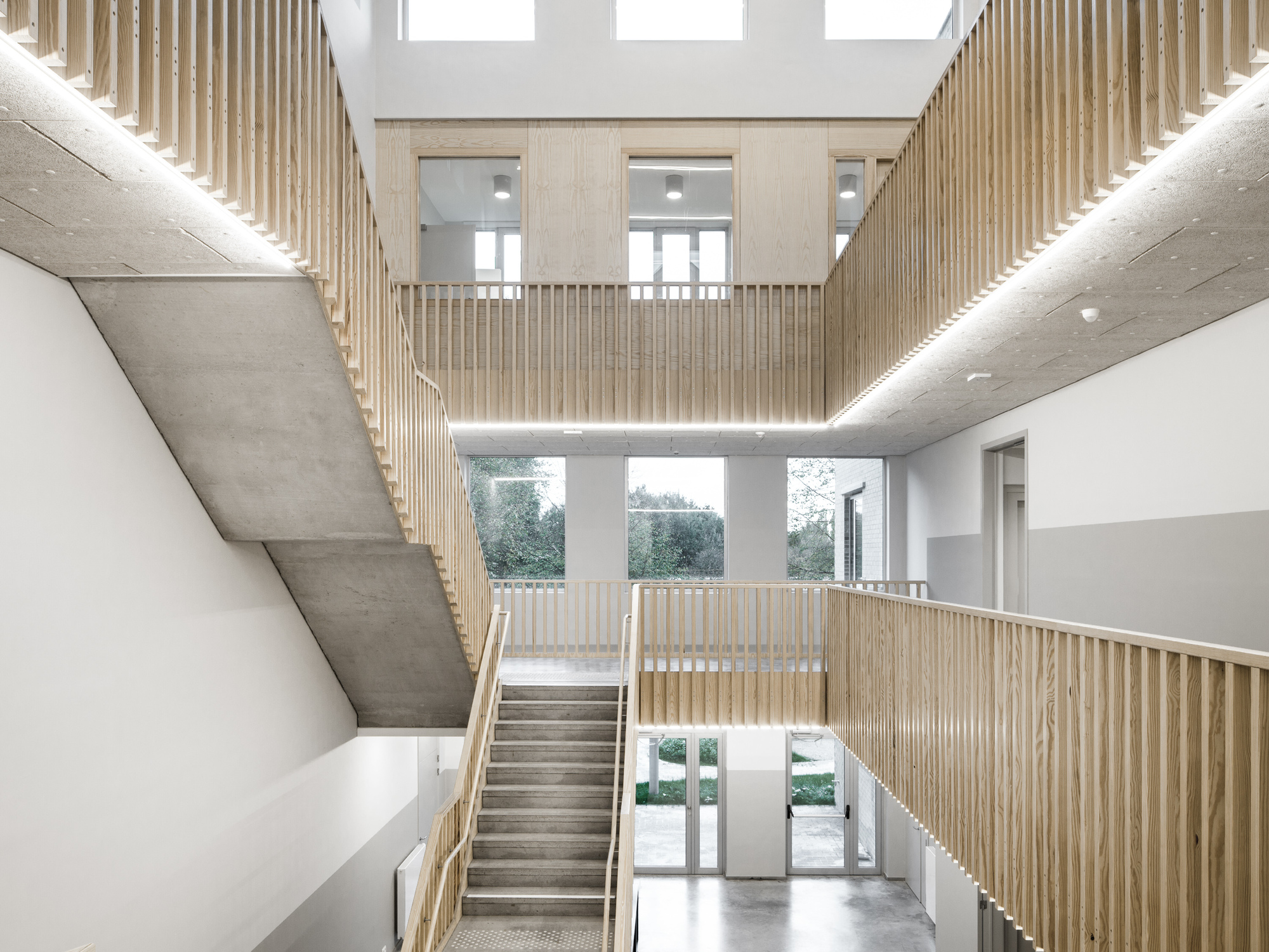 Gallery of Lendrick Community Center / HUB - 2