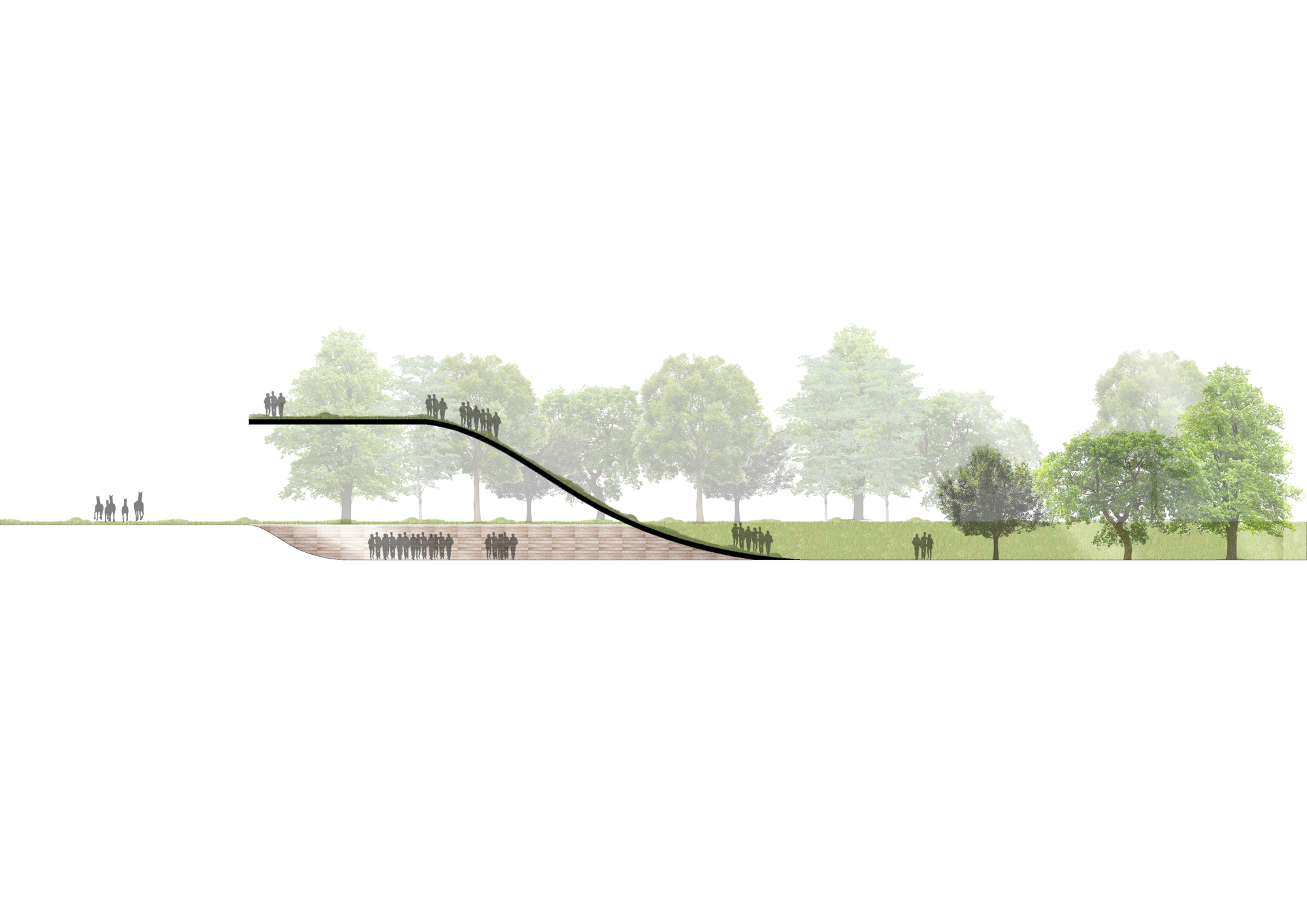 Galería de Conoce la propuesta para el Parque Lineal Hipódromo de San ...