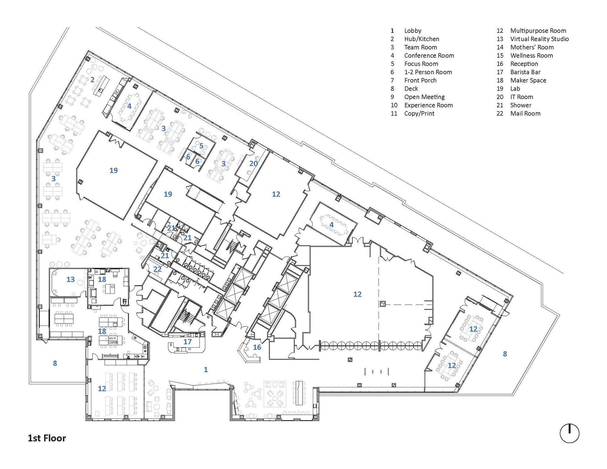 画廊 微软英格兰研发中心 / Sasaki - 32