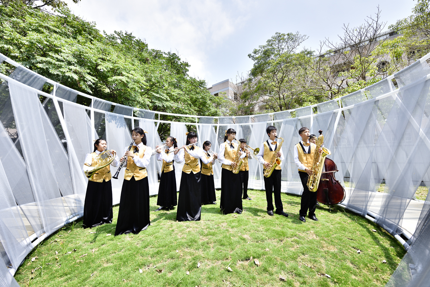 Gallery of Circular Amphitheatre / NONETOTEN DESIGN LAB - 9