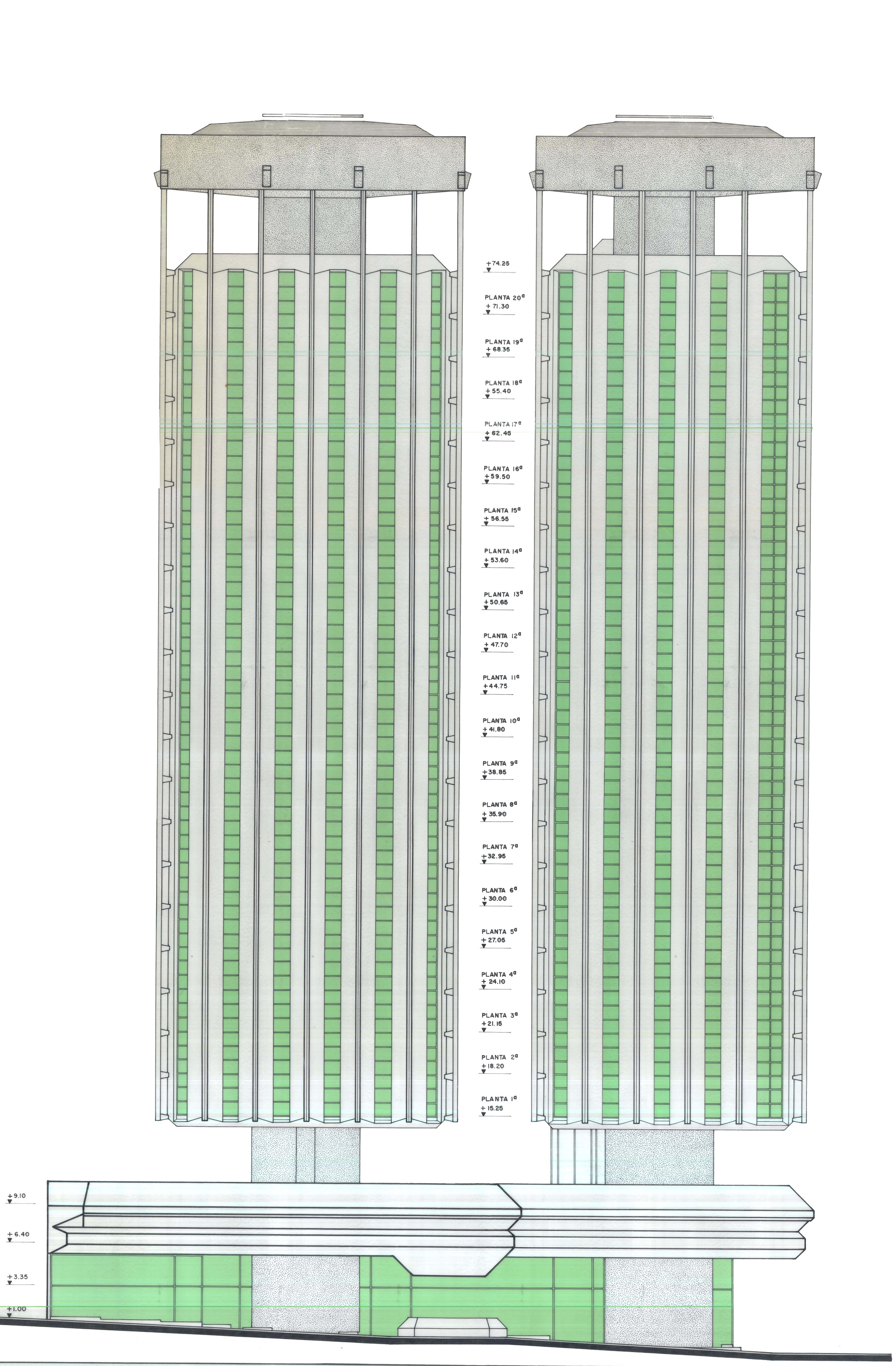 Galería de Clásicos de Arquitectura Torres Colón / Estudio Lamela - 14