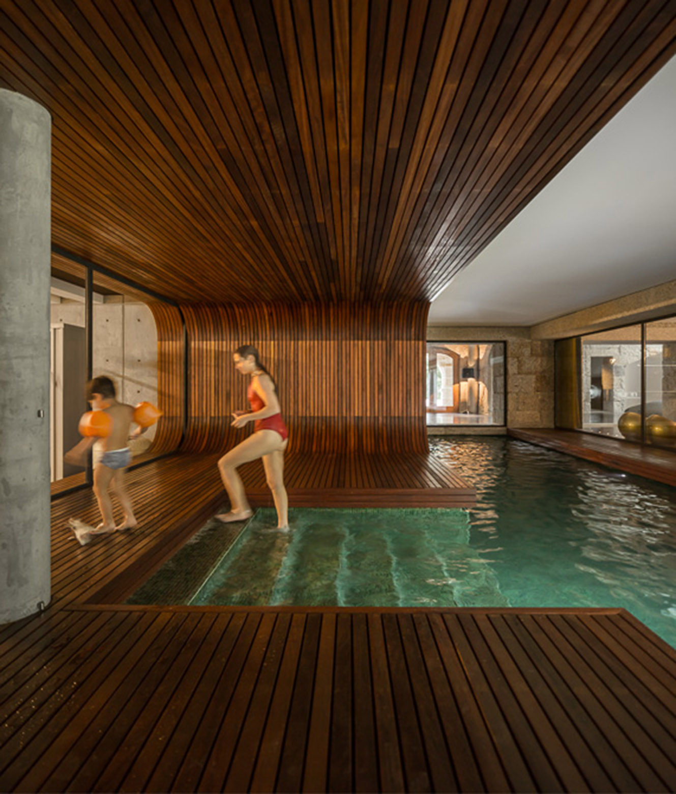 Gallery of 24 Indoor Pools: Bringing the Tranquility of Water to ...