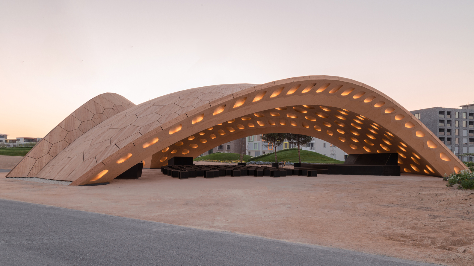 Gallery of BUGA Wood Pavilion / ICD/ITKE University of Stuttgart - 41