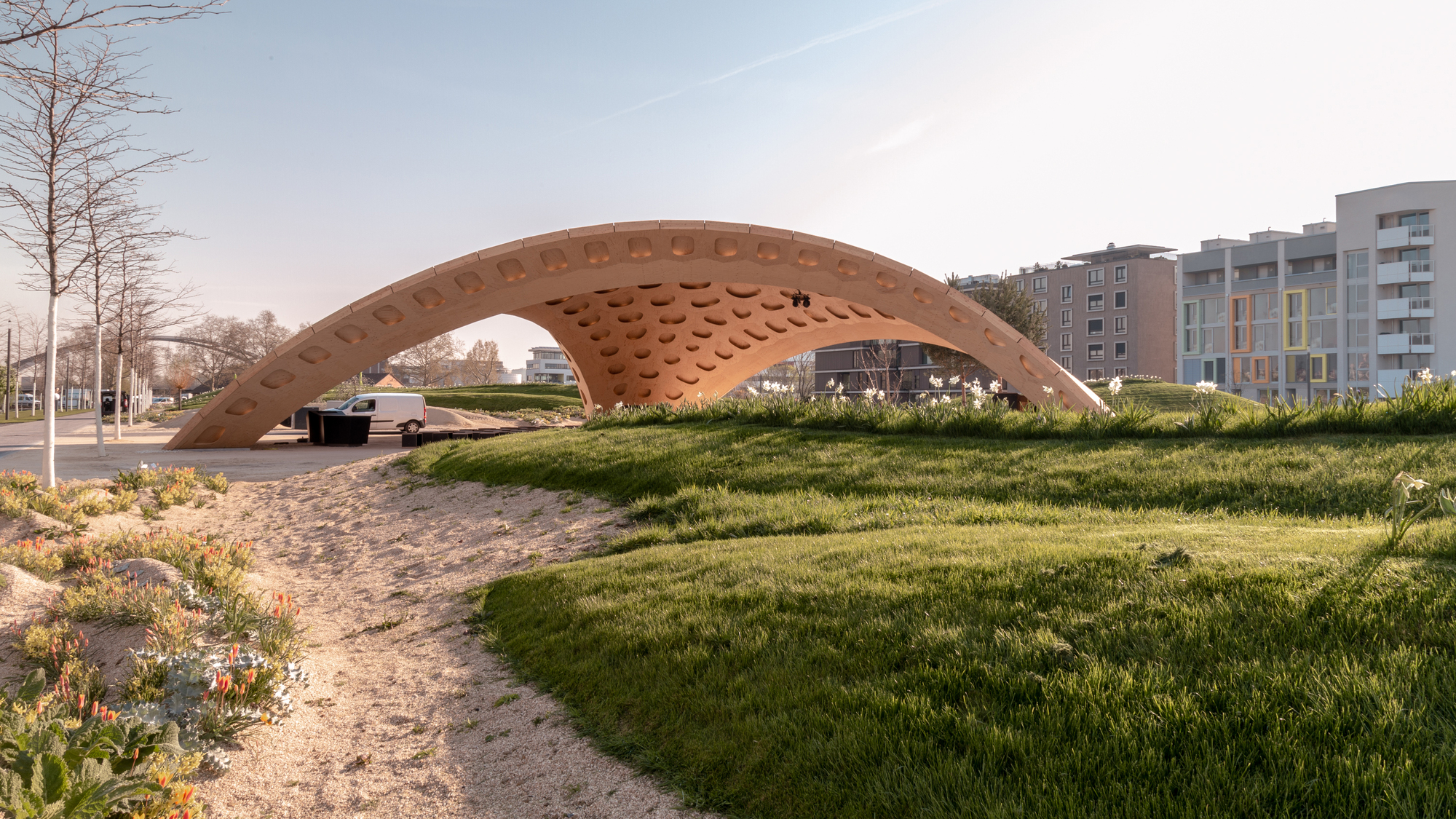 Gallery of BUGA Wood Pavilion / ICD/ITKE University of Stuttgart - 20