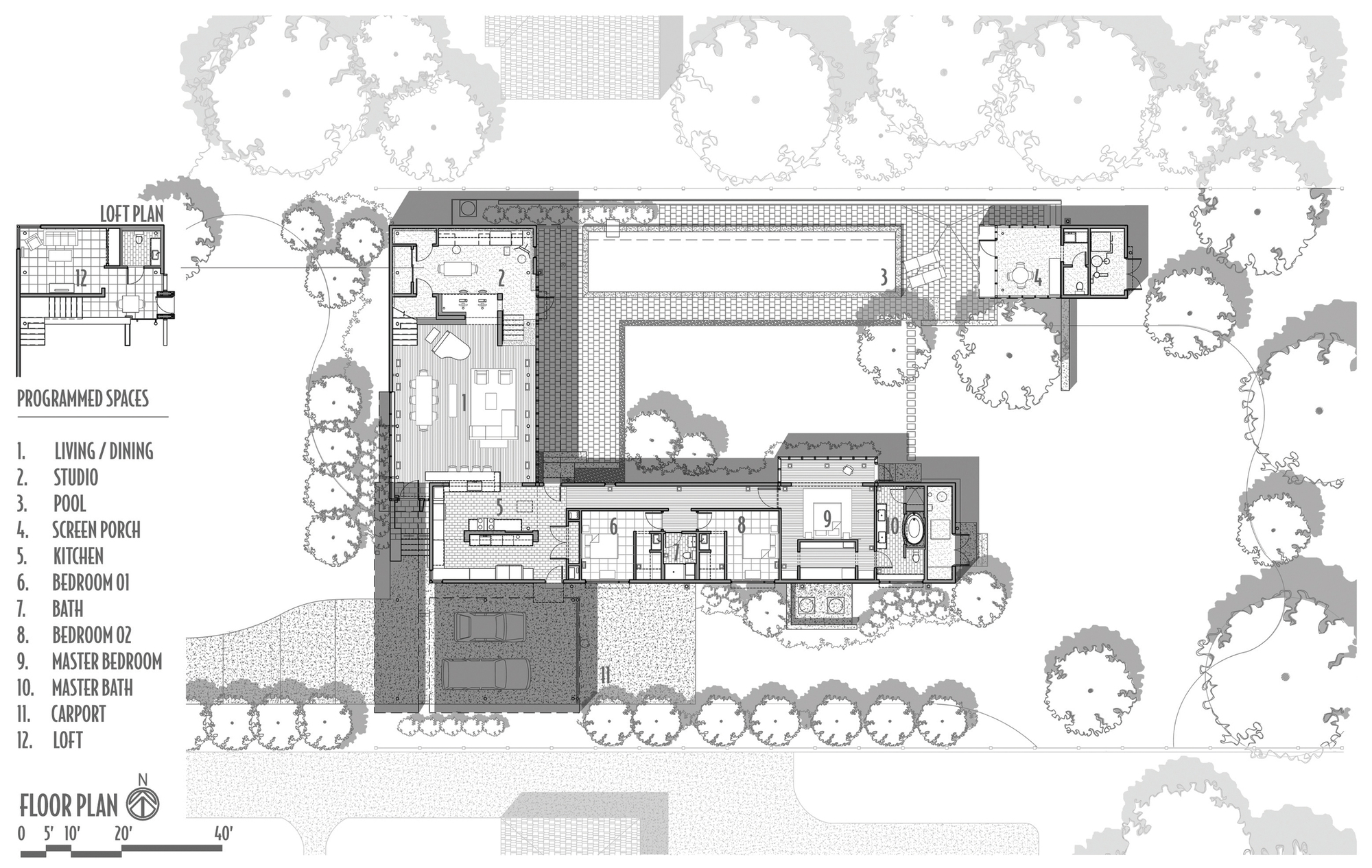 Gallery of Oak Ridge House / Duvall Decker - 13