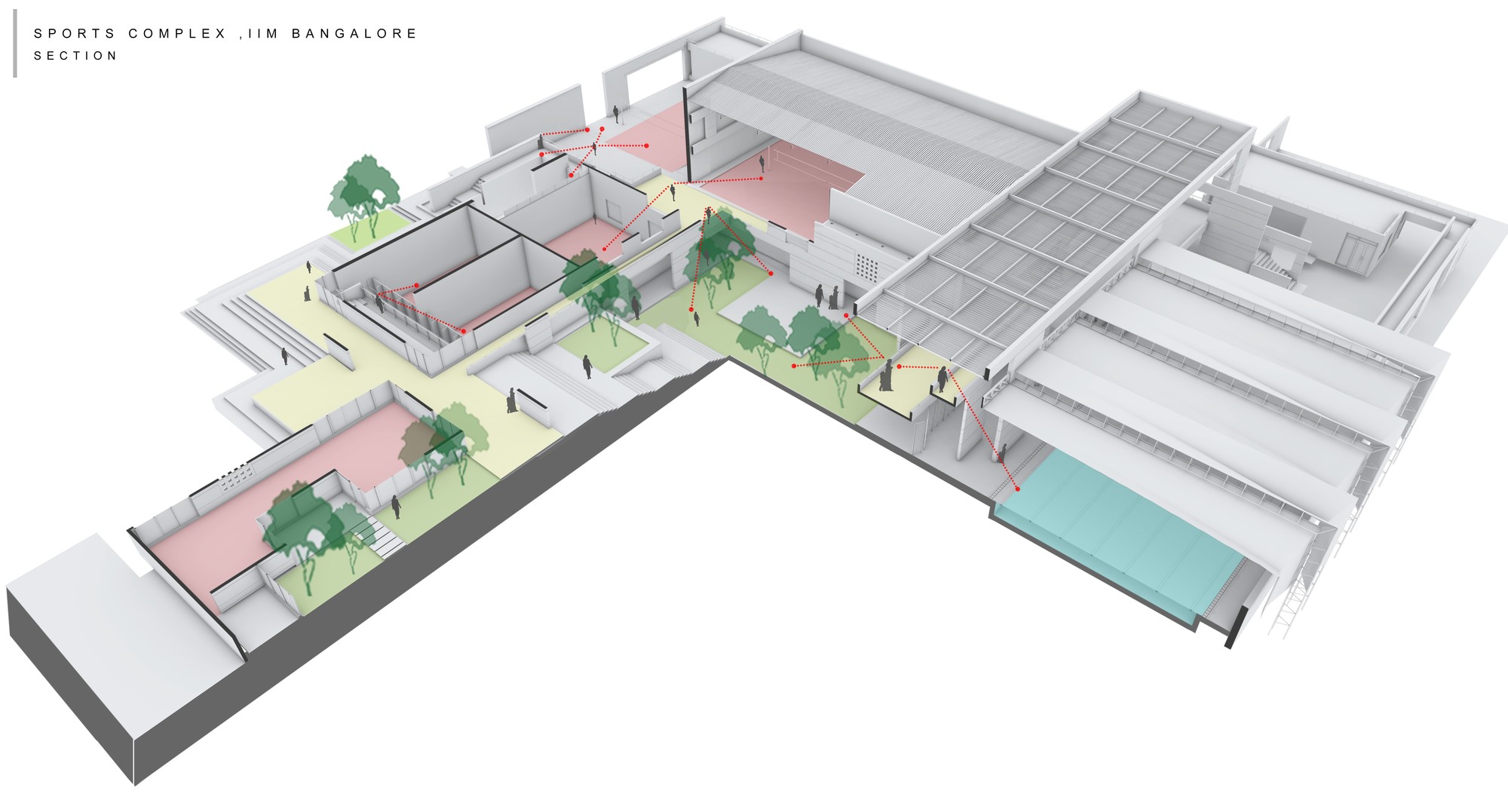 Gallery of IIM Sports Center / Mindspace - 20