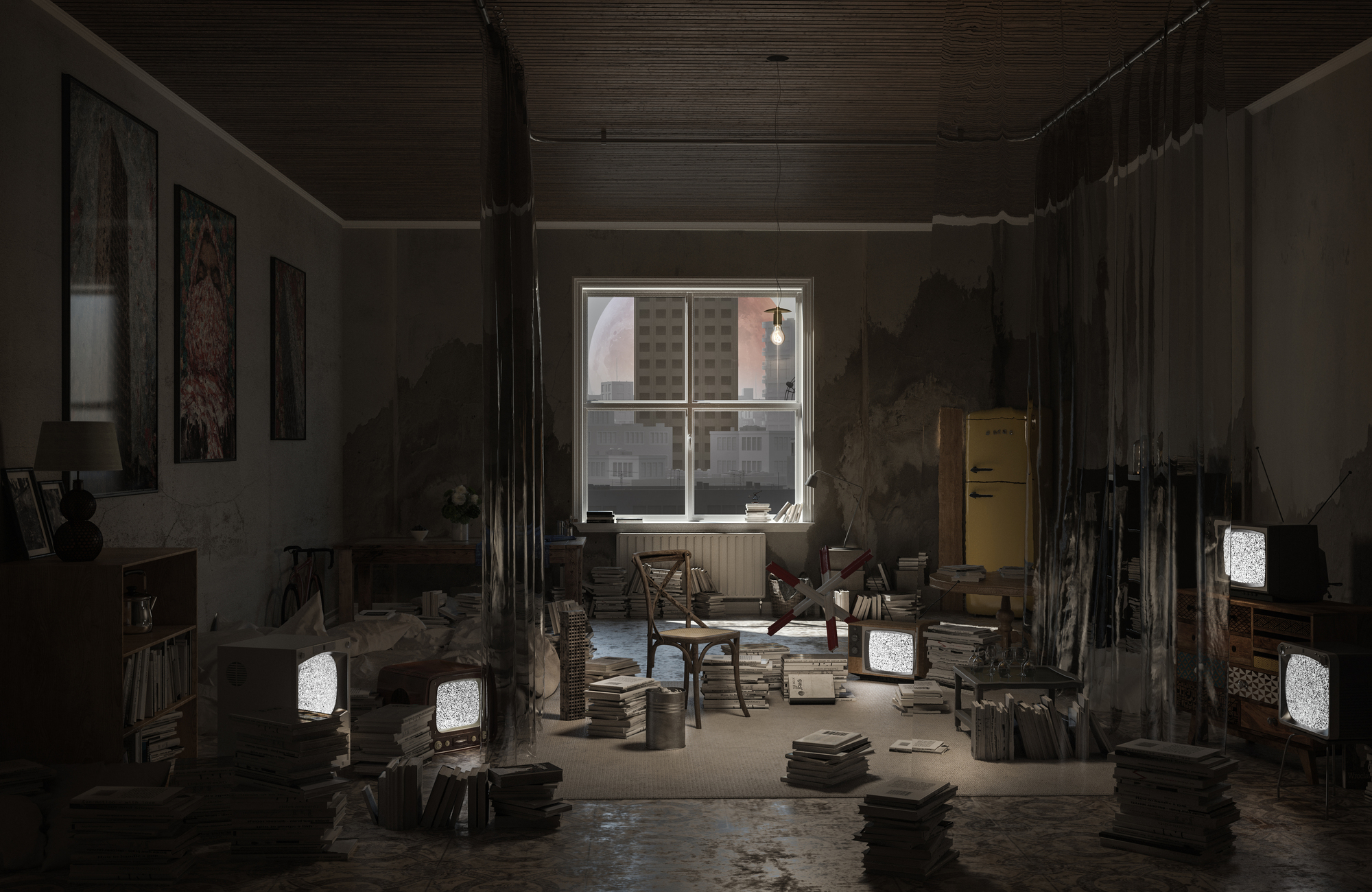 Gallery of This Architectural Movie Uses an Abandoned Building in ...