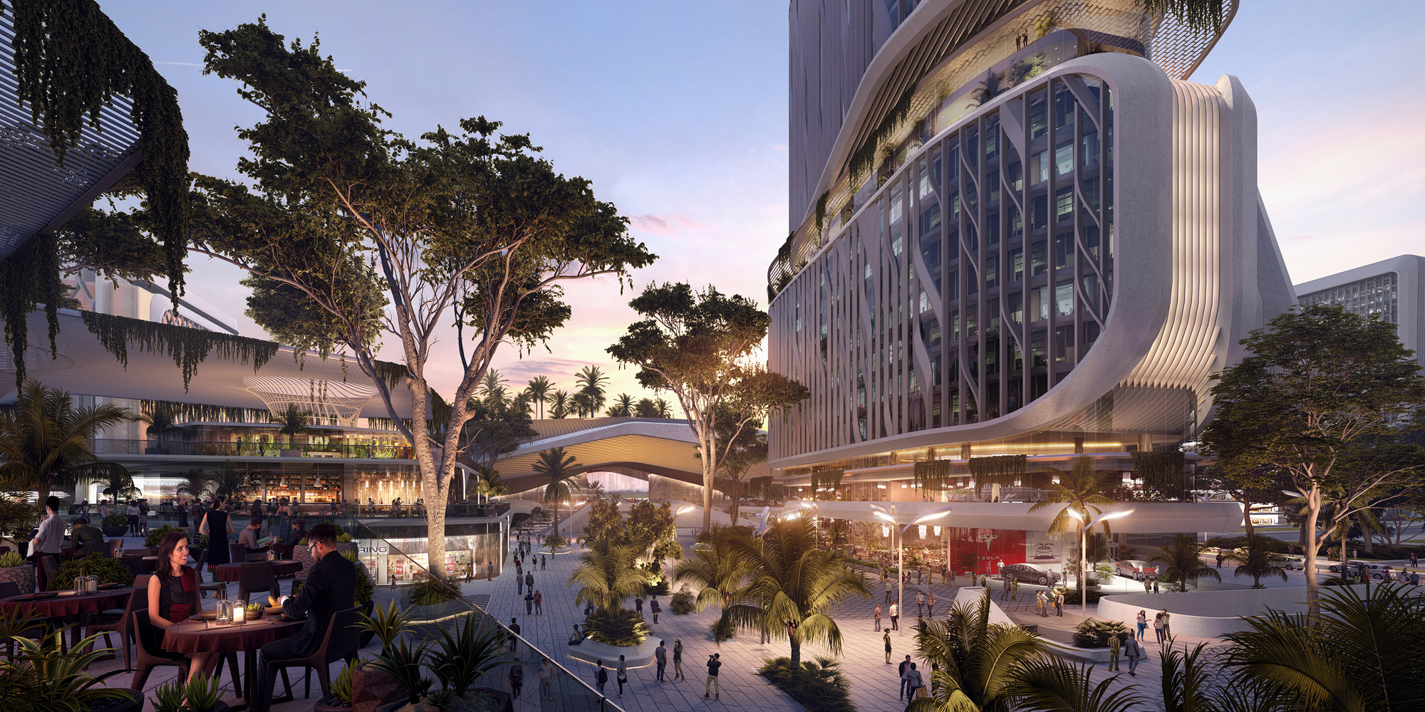 Gallery of UNStudio Designs a Smart Karle Town Center Masterplan for ...