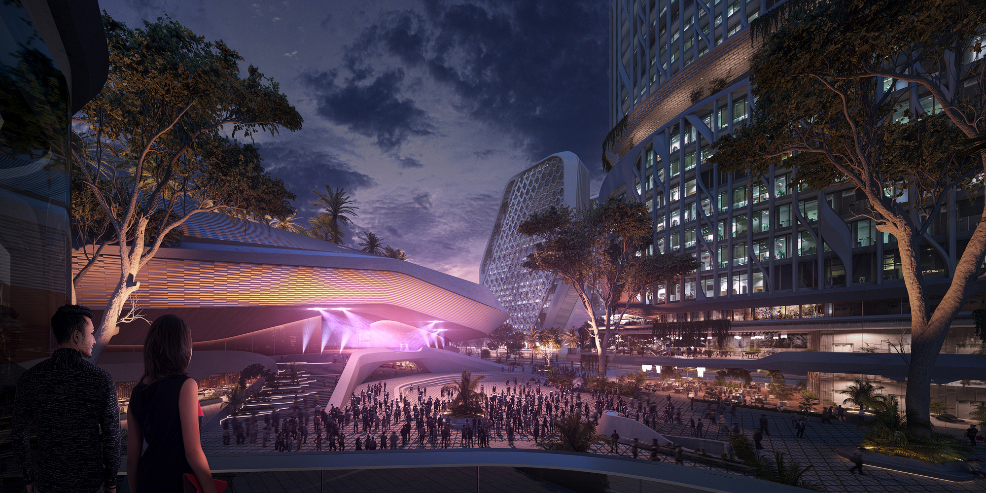 Gallery of UNStudio Designs a Smart Karle Town Center Masterplan for ...
