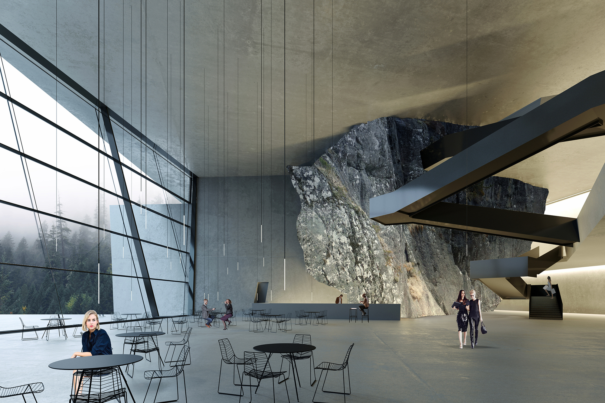 Gallery of Ad Hoc Architecture Designs Hotel Inside a Cave for Rural ...