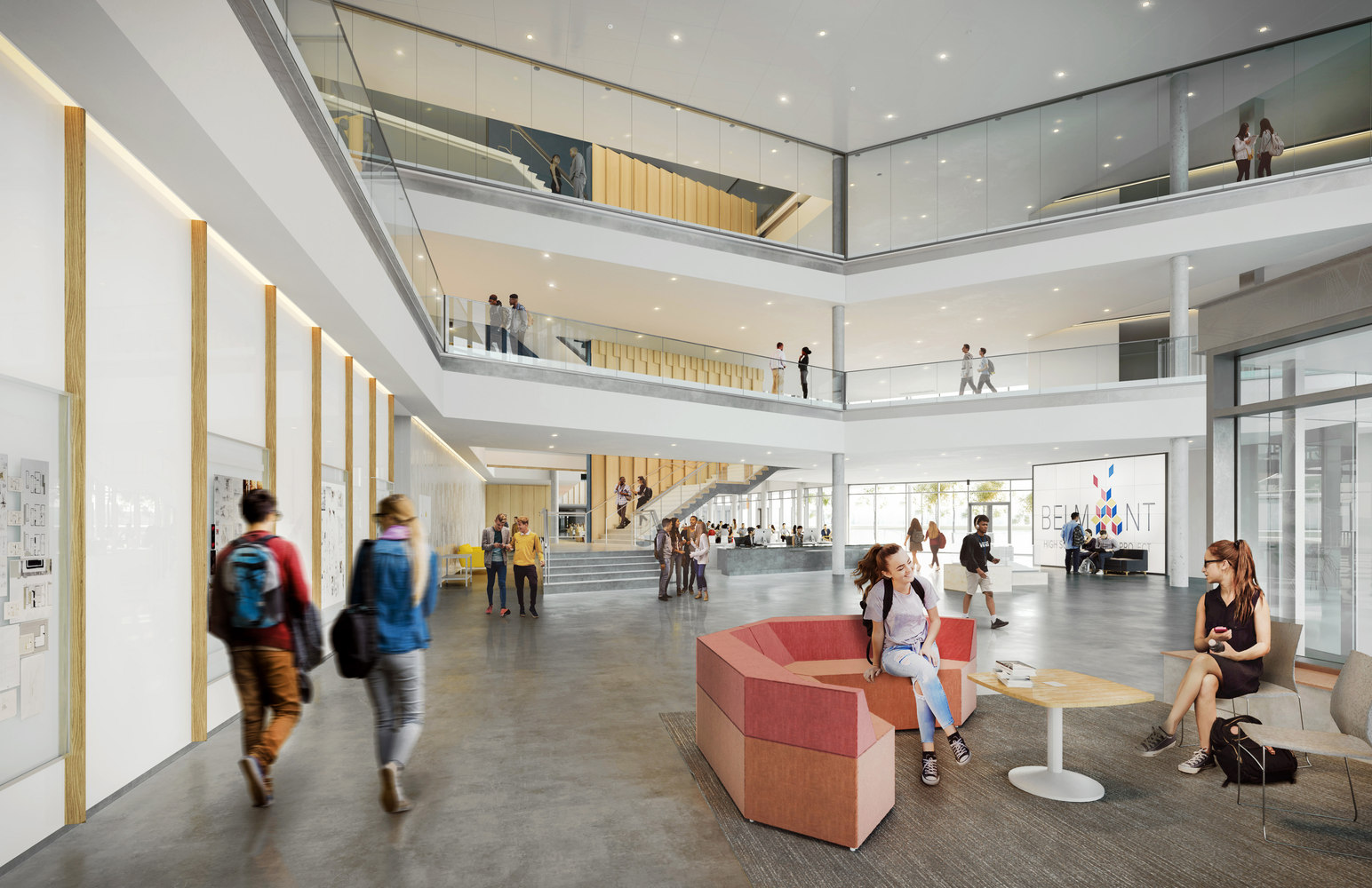 Gallery of Perkins+Will Design School of the Future for Belmont - 4