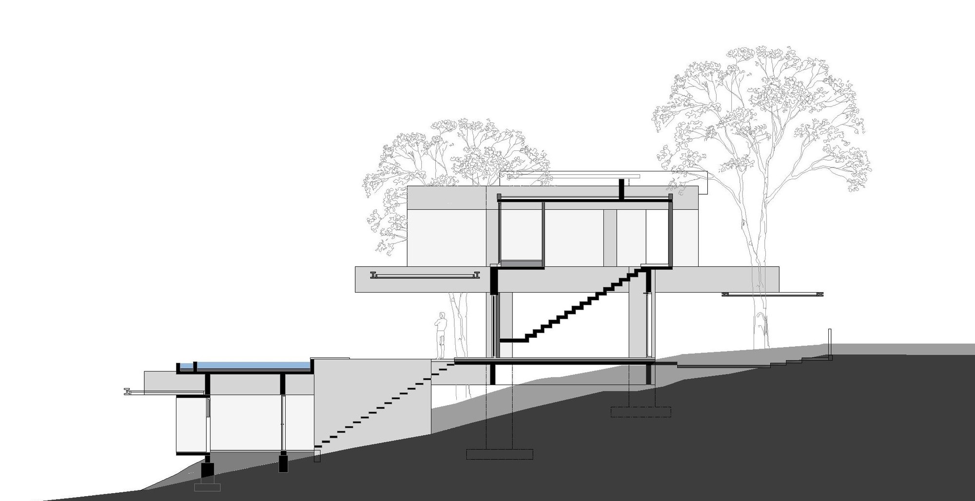 Galería de Casa en la ladera / BAUEN - 28