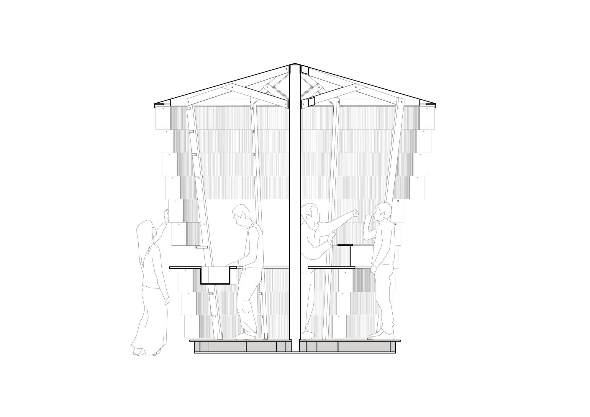 Gallery of Paper Pavilion / PAN-PROJECTS - 23